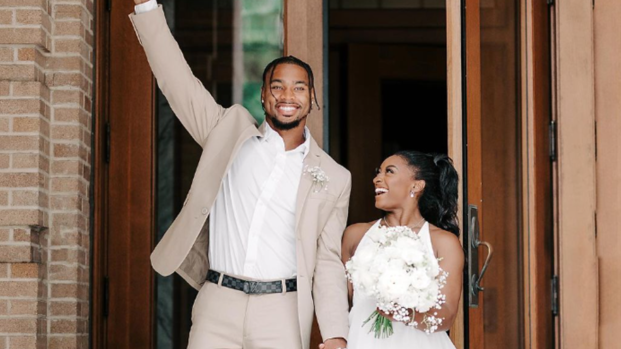 Simone Biles e Jonathan Owens oficializam união em cerimônia íntima ... Simone Biles e Jonathan Owens oficializam união em cerimônia íntima ...
