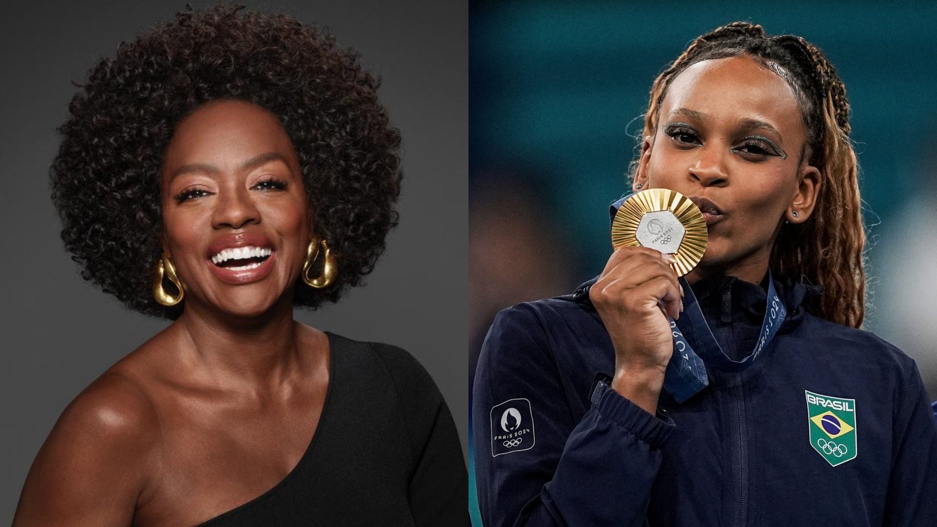 Viola Davis homenageia Rebeca Andrade após brasileira conquistar ouro ... Viola Davis homenageia Rebeca Andrade após brasileira conquistar ouro ...